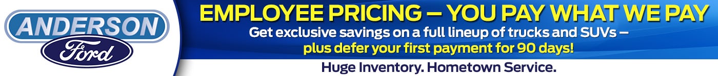 Ford Dealer in Anderson, SC | Used Cars Anderson | Anderson Ford SC