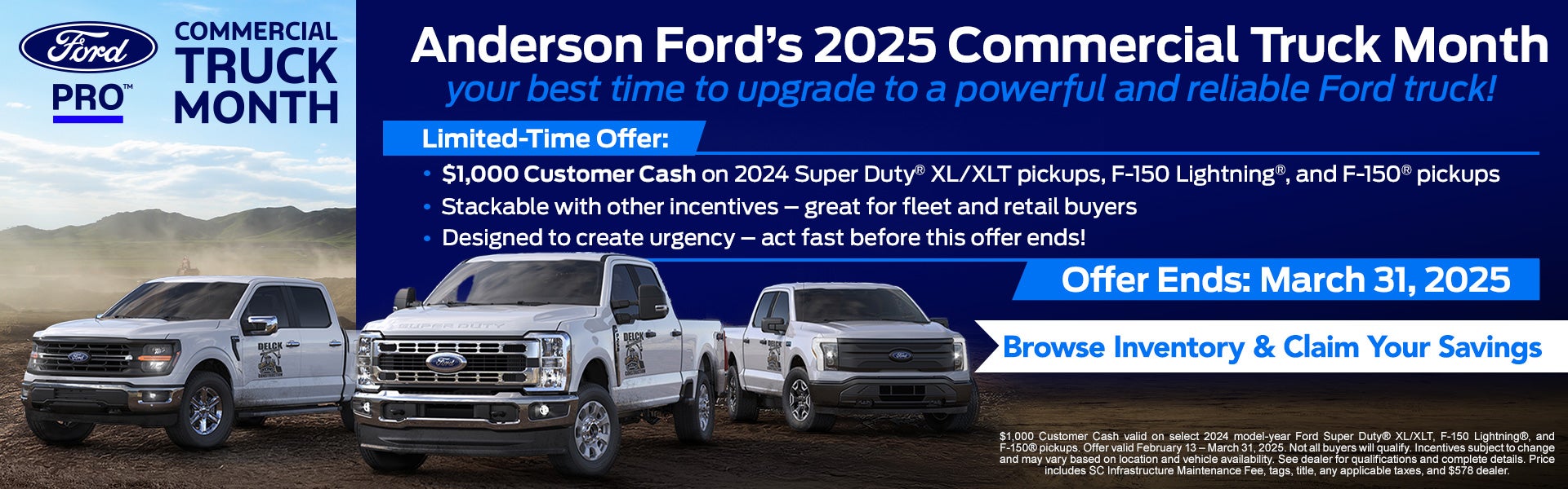 Ford Dealer in Anderson, SC | Used Cars Anderson | Anderson Ford SC